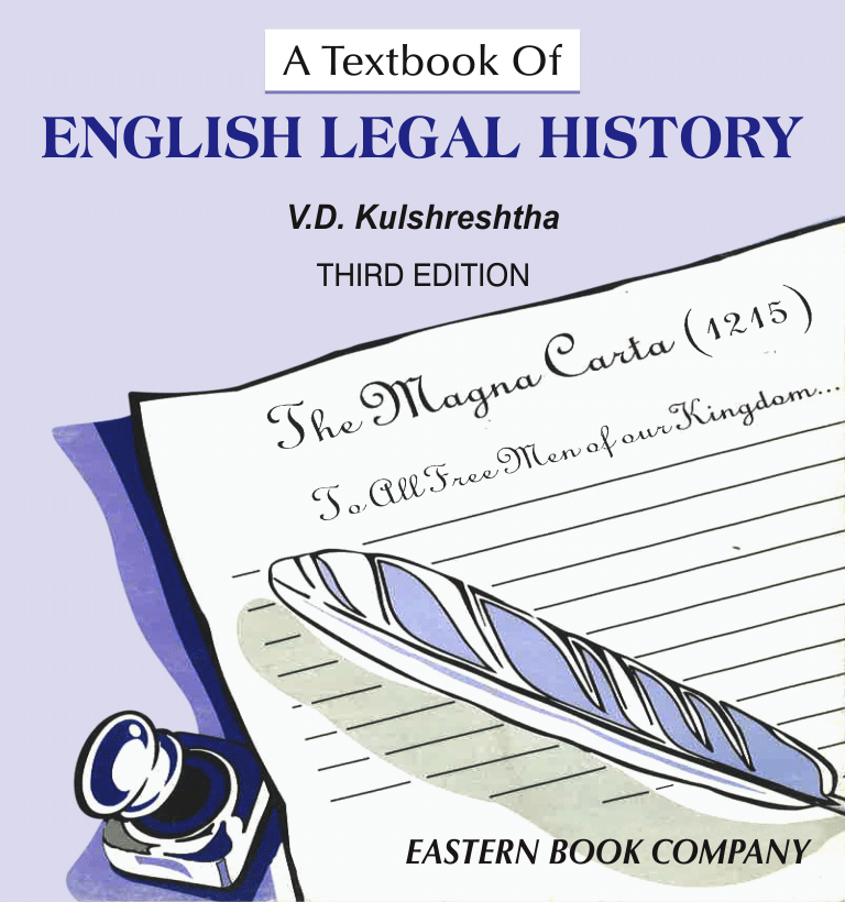 A Textbook of English Legal History